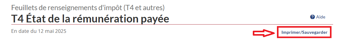 Comment puis-je récupérer mon feuillet fiscal via Mon dossier de l’ARC ...